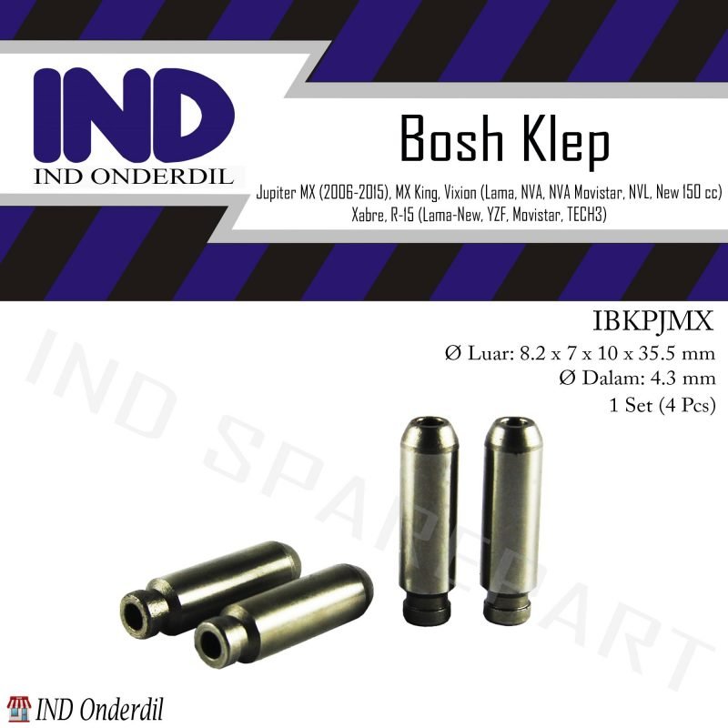 Bosh-Bos-Bus-Bush-Botol Klep Set-4 Pcs Jupiter MX Lama-New-DD-150 2006 ...